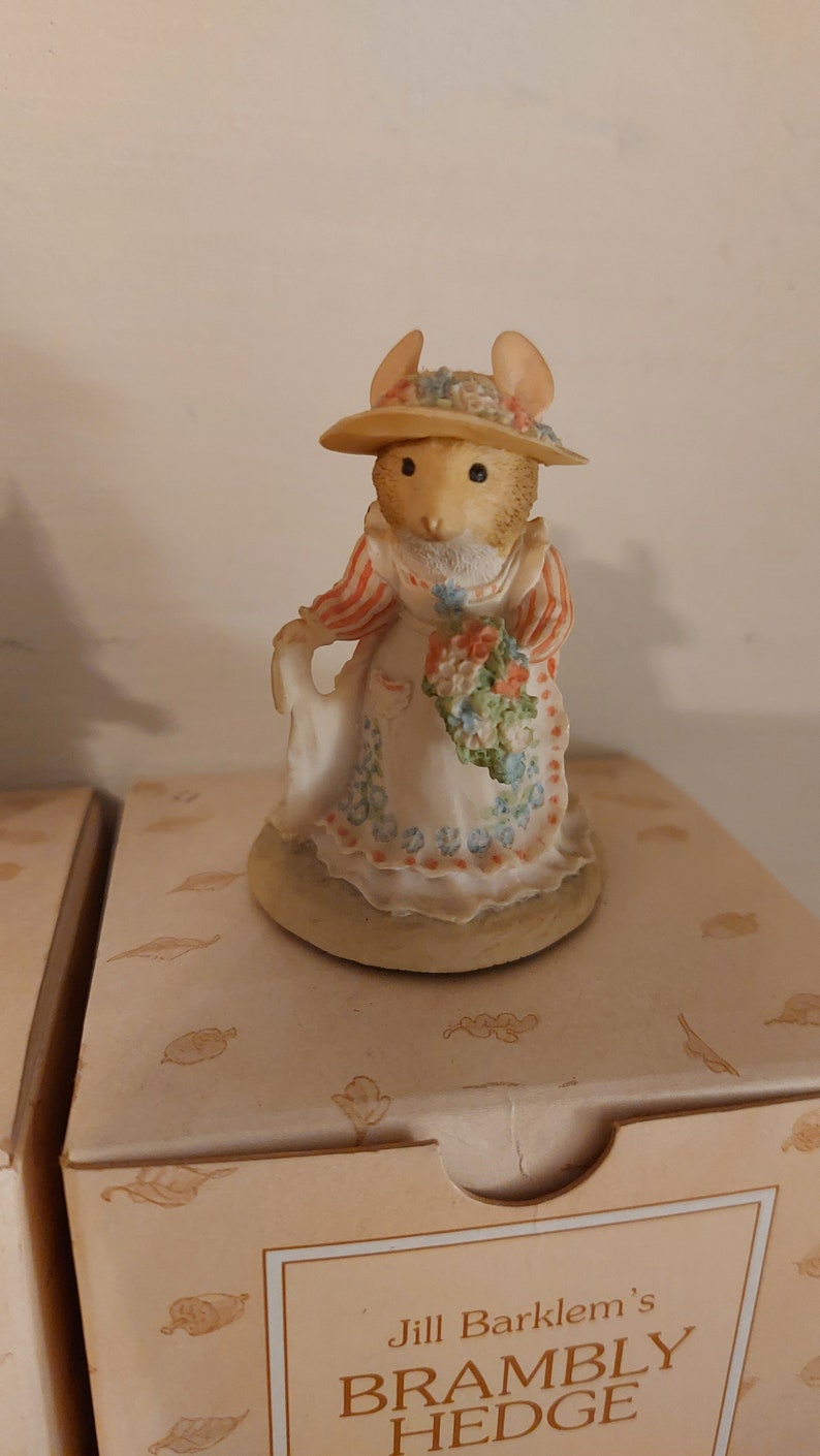 Vintage Brambly Hedge Border Fine Arts Poppy Eyebright and Dusty ...