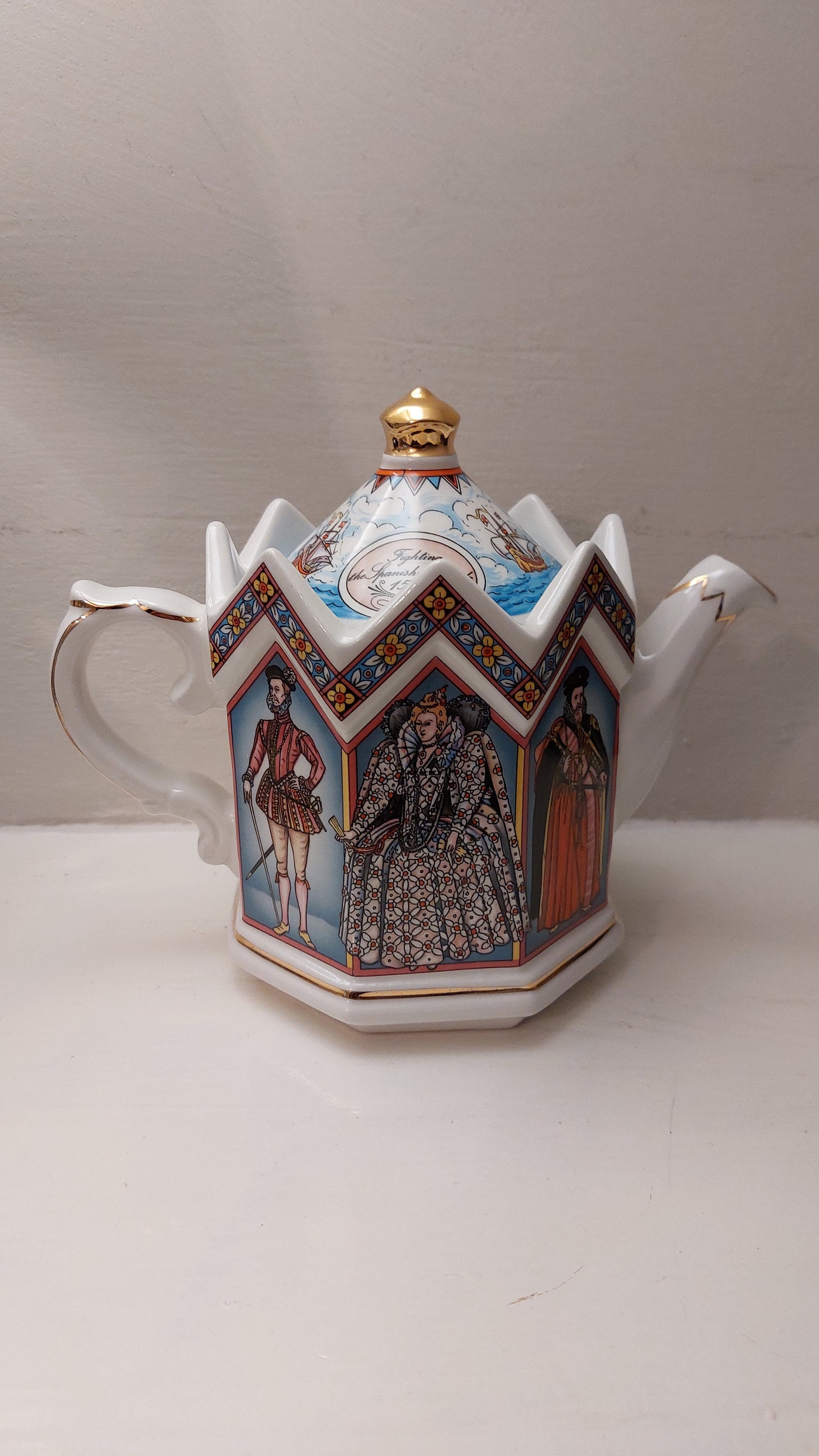 Vintage Sadler Novelty Teapot Queen Elizabeth the 1st Design - Etsy