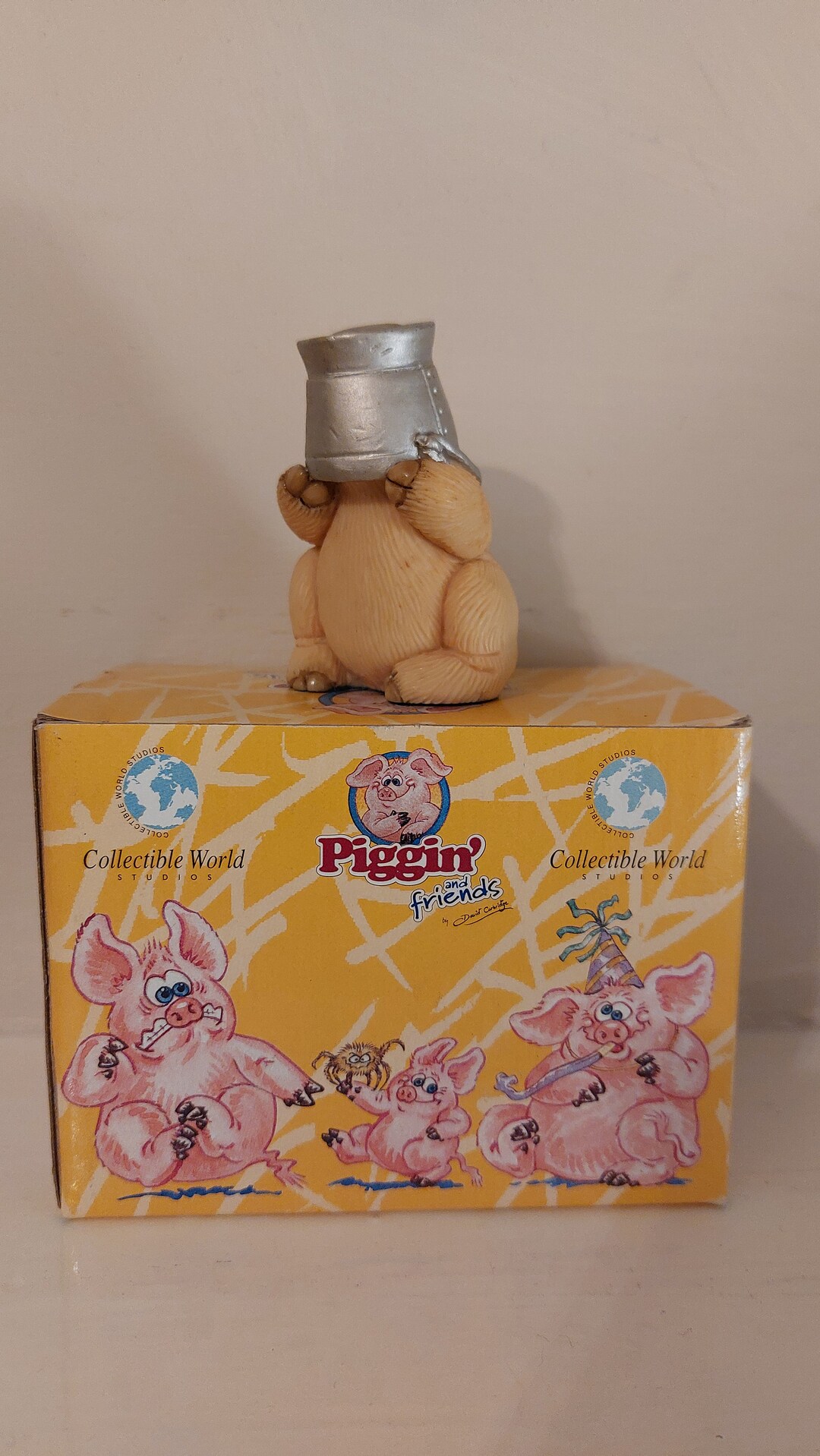 Vintage Piggin by David Corbridge Piggin Trouble - Etsy UK