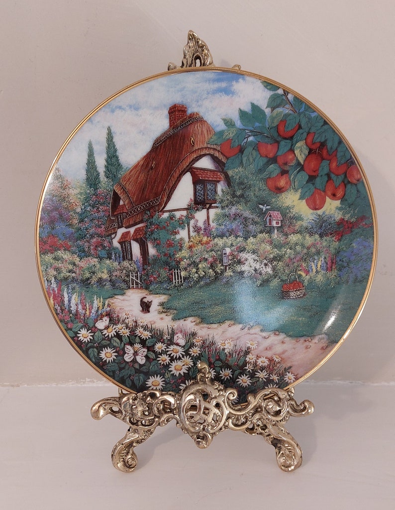 Vintage Franklin Mint Lilliput Lane Granny Smiths Cottage Limited Edition 8picture Plate - Etsy