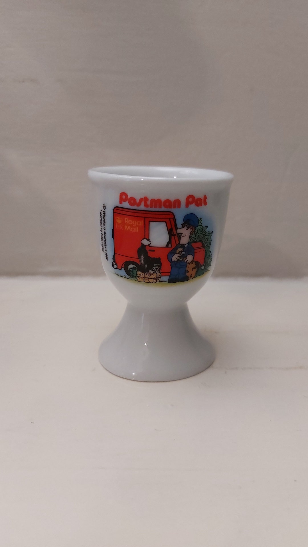 Vintage Postman Pat Children's Egg Cup - Etsy