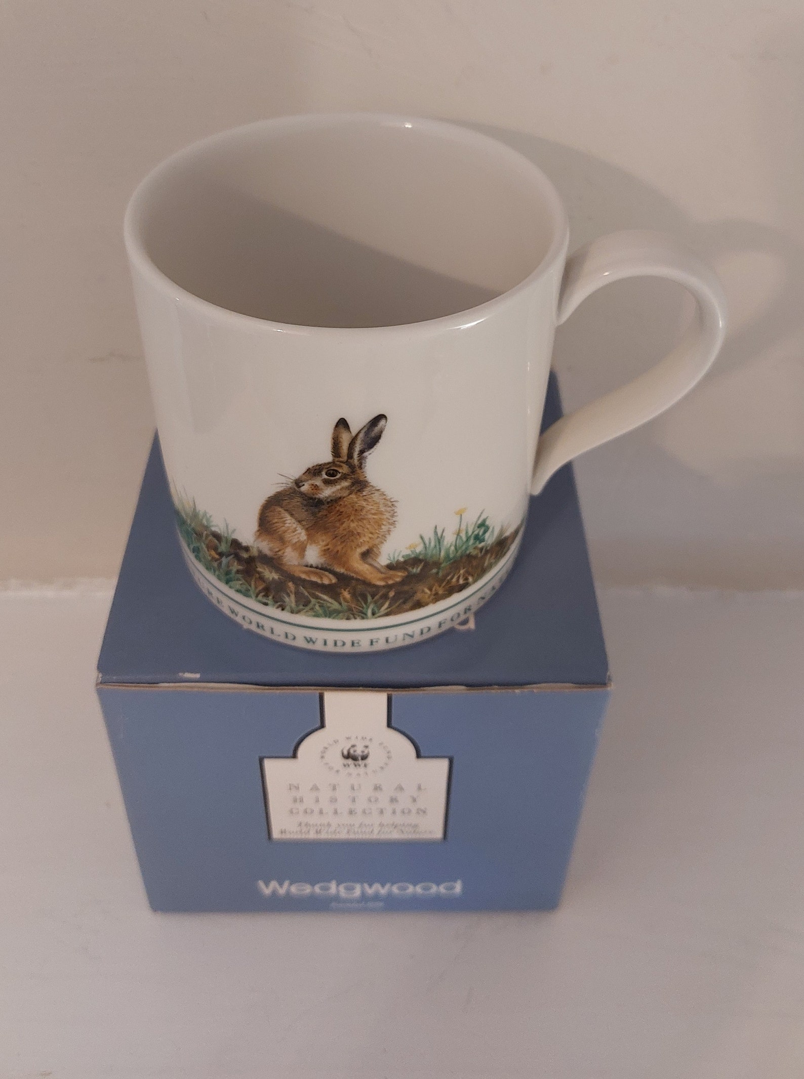 Vintage Wedgwood Hare WWF Boxed Mug Natural History Collection - Etsy