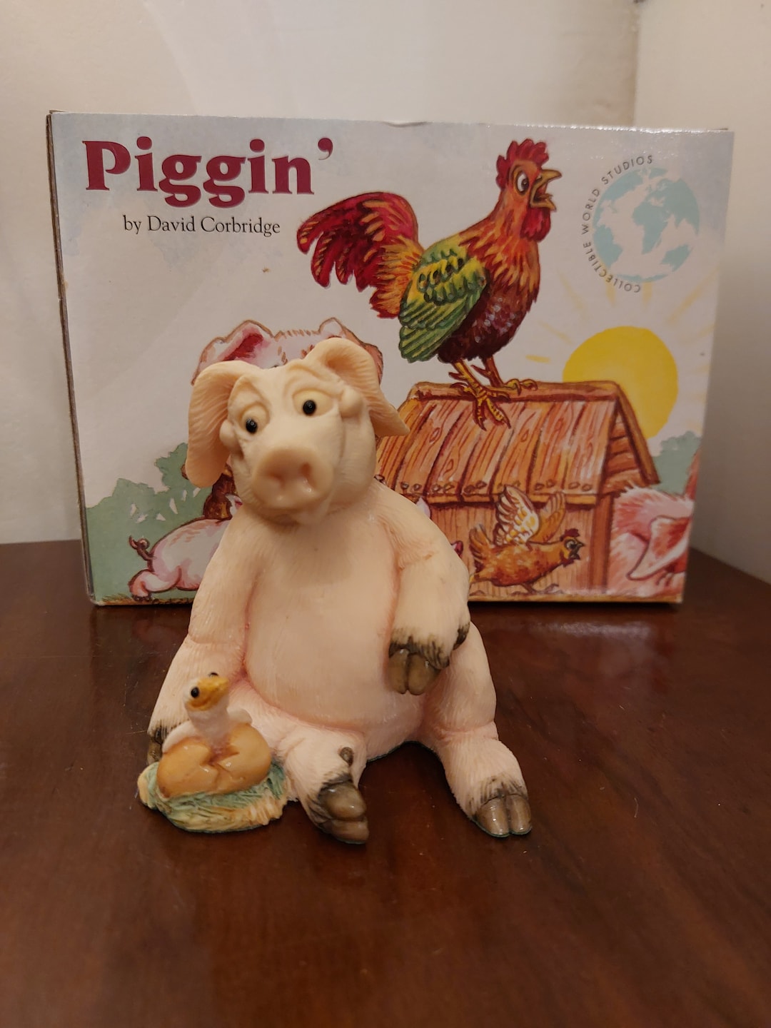 Vintage Piggin by David Corbridge Piggin Welcome - Etsy