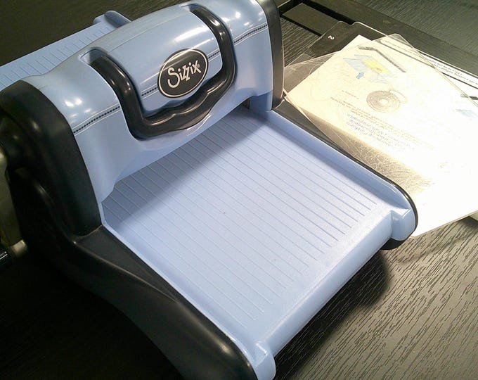 Sizzix Bigkick Die Cut Embossing Machine Model 02 Blue - Etsy