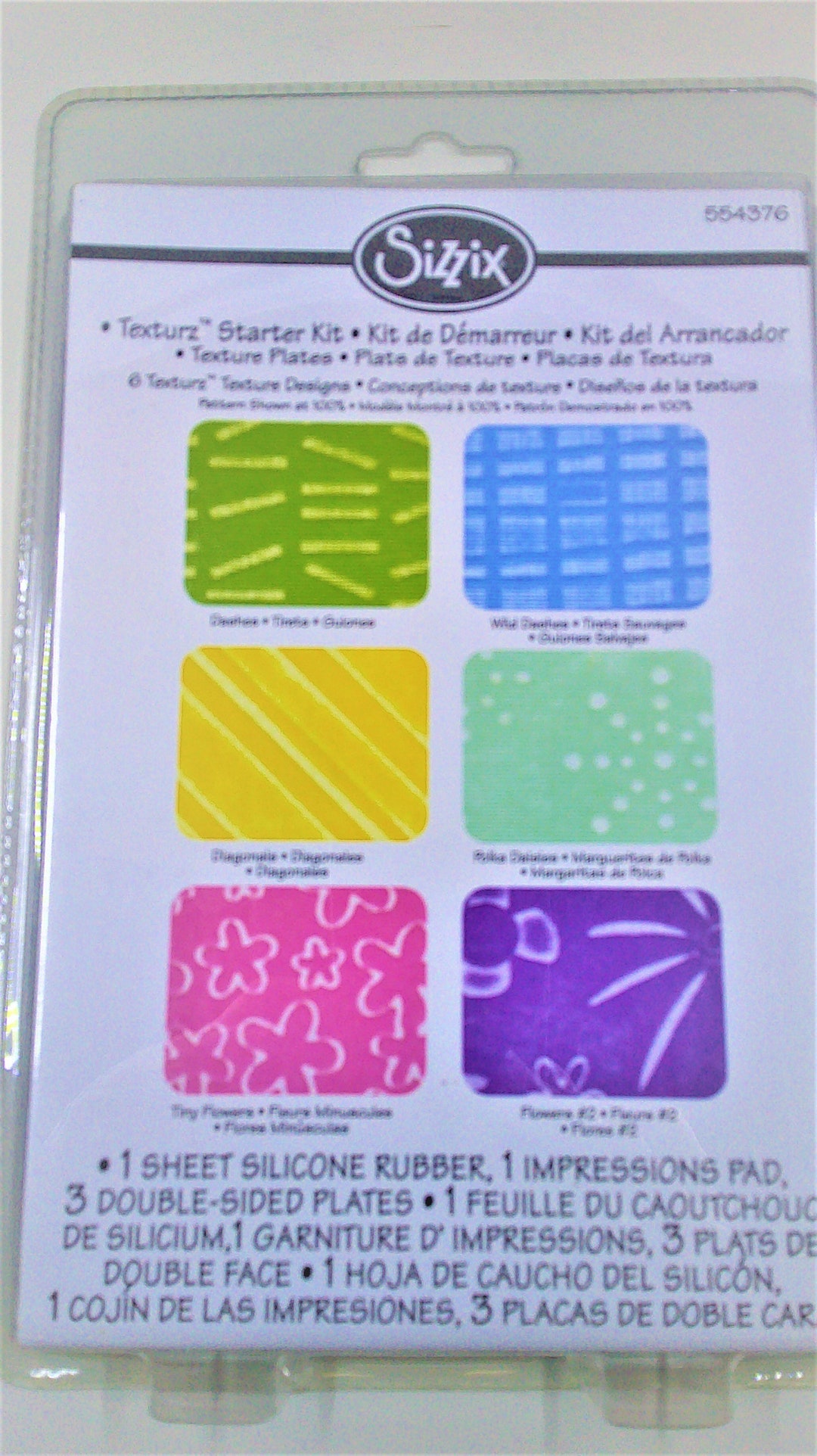 Sizzix Texturz Starter Kit USED - Etsy