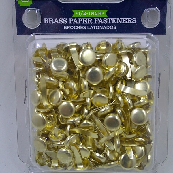 Brass Paper Fastener - Etsy