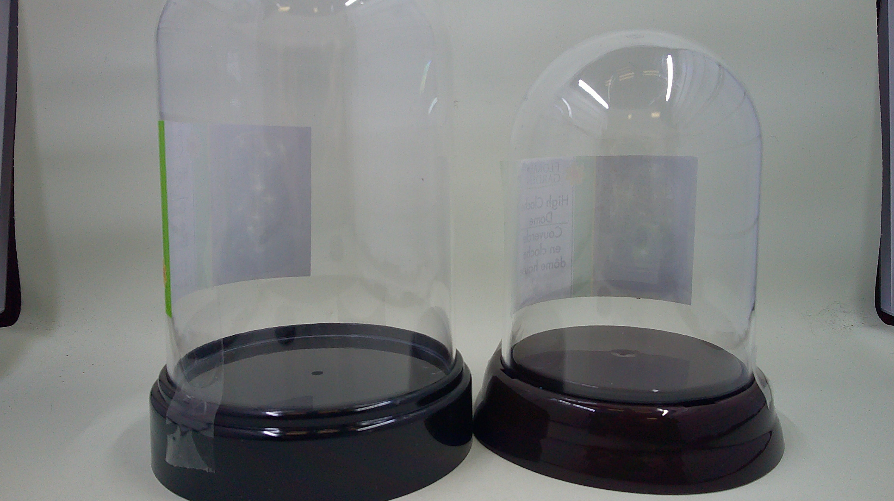 Lot of Clear Plastic Cloche Dome, Plastic Cloche, DIY Craft Supply Pick ...