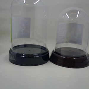 Lot of Clear Plastic Cloche Dome, Plastic Cloche, DIY Craft Supply Pick ...