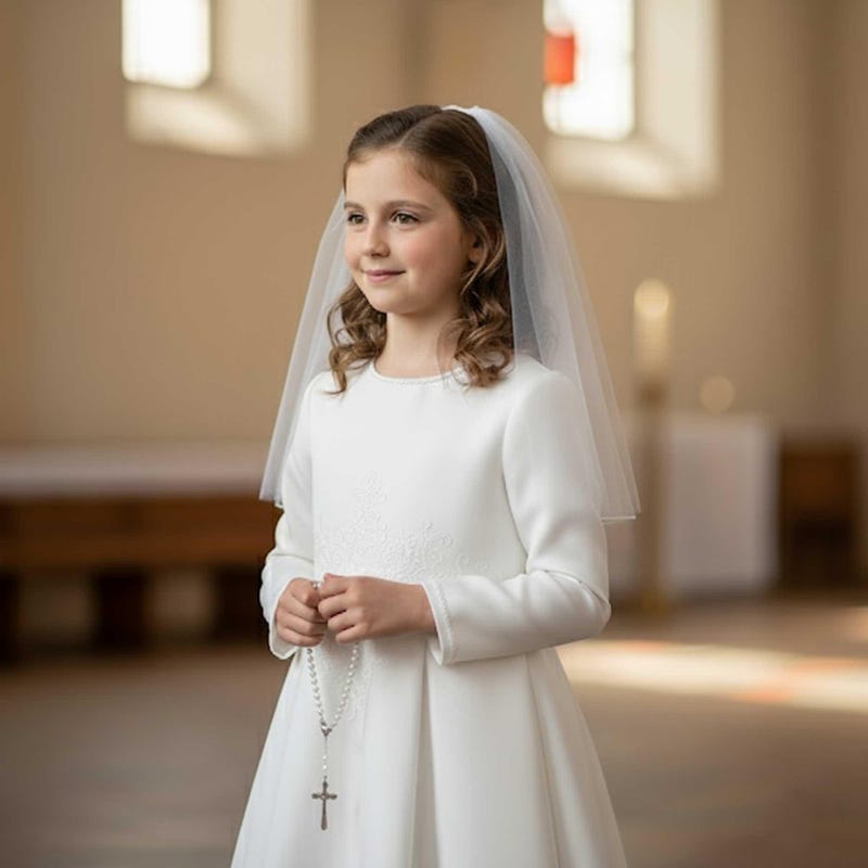 Communion Veils Simple - Etsy