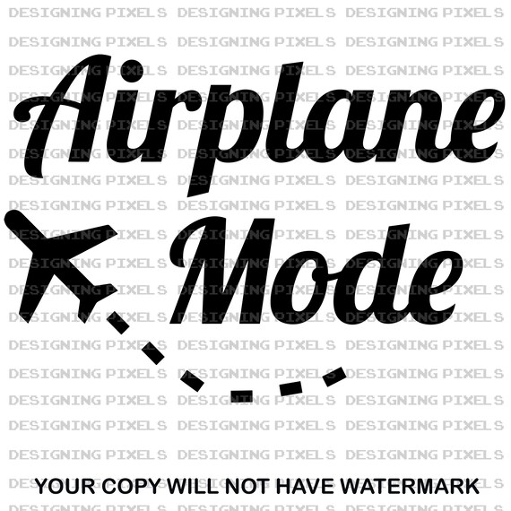 Airplane Mode SVG Vacation SVG Family Vacation SVG Beach | Etsy