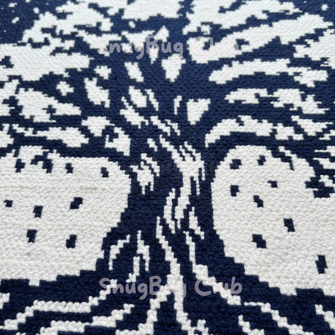 Tree of Life Overlay Mosaic Crochet Blanket PDF Pattern, Nature Fantasy ...