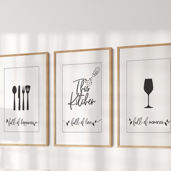 Kitchen Wall Art - Etsy UK