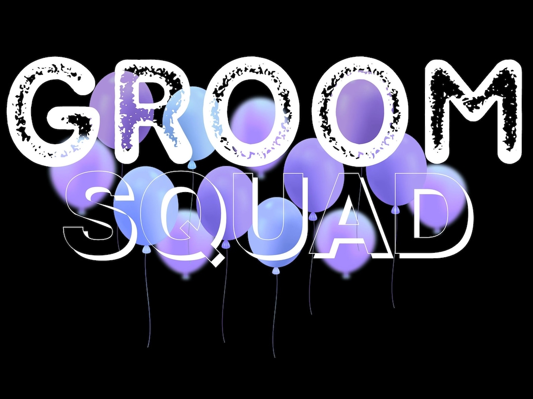 Groom Squad Png Bachelor Party Png, Team Groom PNG, Wedding Party Groom ...