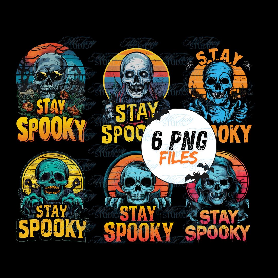 Stay Spooky PNG, Scary Halloween Png, Funny Halloween Clipart, Spooky ...