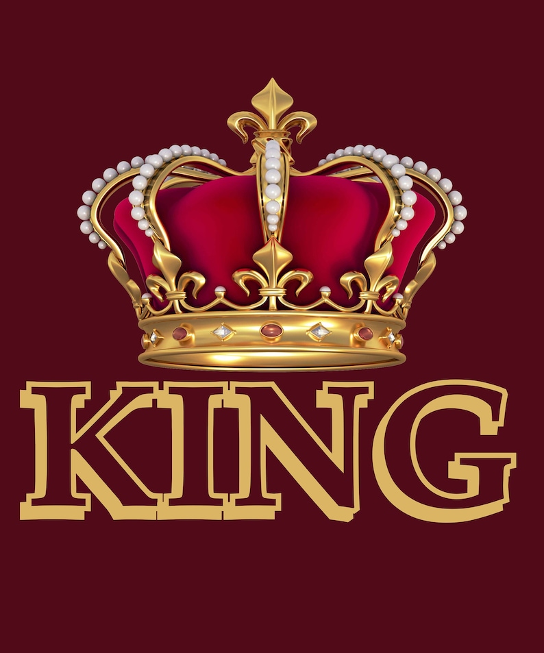 King With Golden Crown Png, Dope Png, King PNG, Birhday Party PNG ...