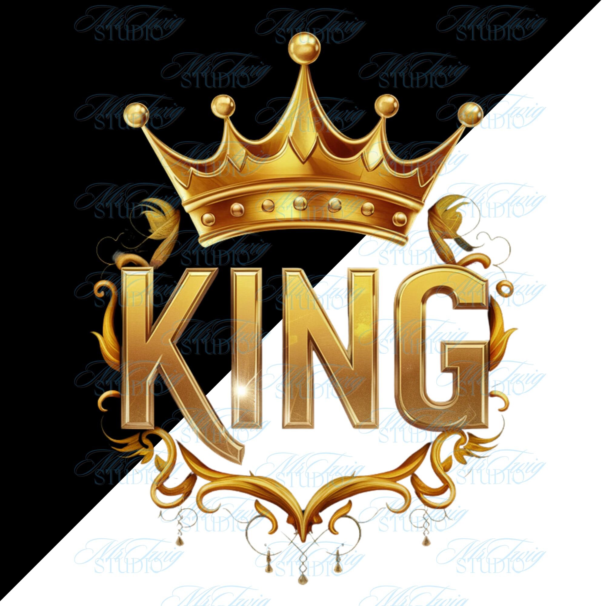 Birthday King Crown PNG: Party Graphics Clipart (digital Download) - Etsy