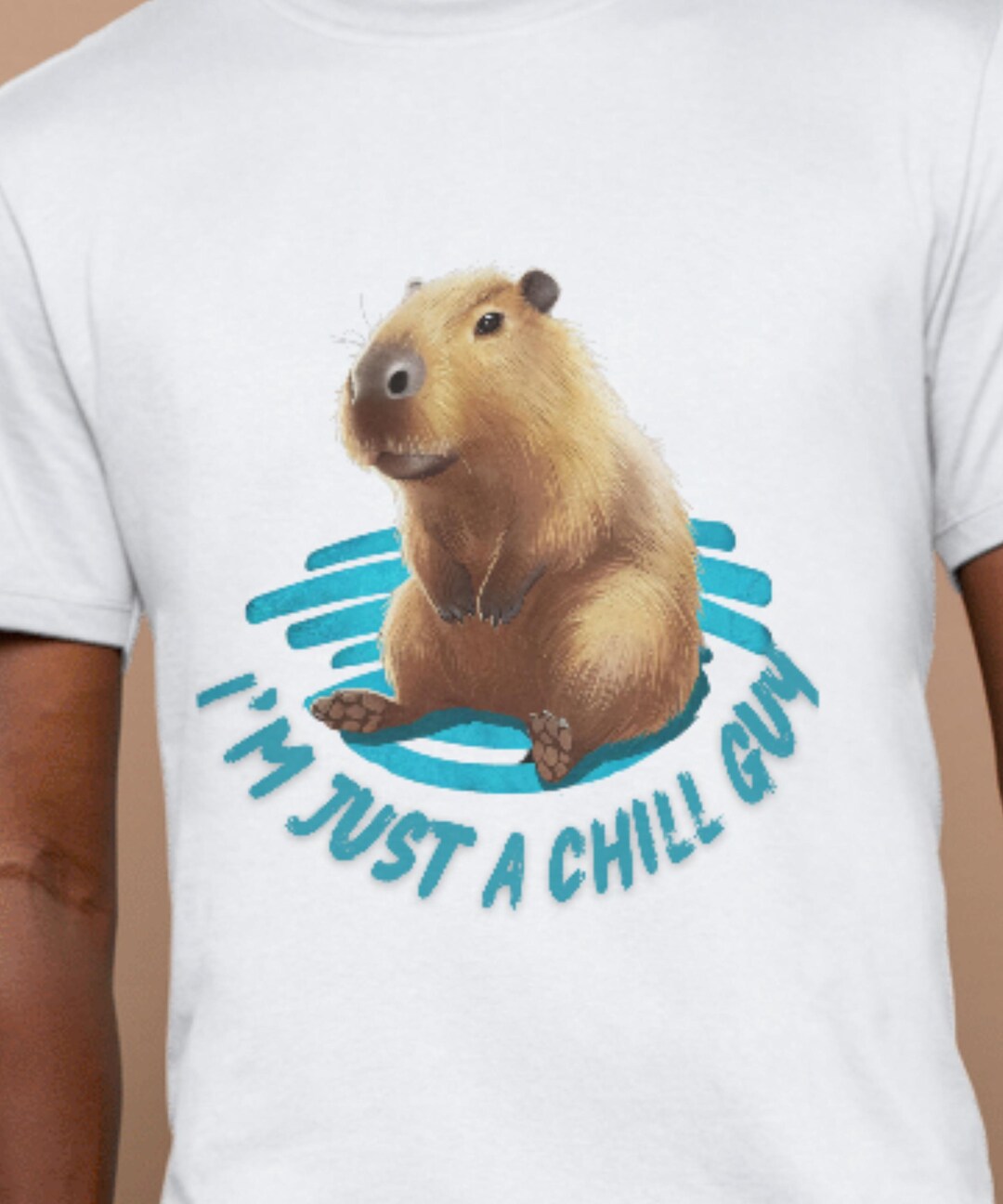 Chill Capybara PNG: Summer Vibes Sublimation Design (digital Download ...