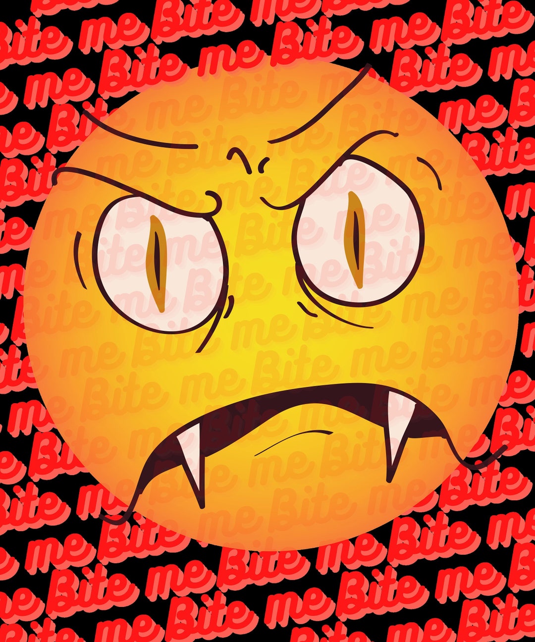 Bite Me Happy Halloween PNG - Instant Download Sublimation Graphic ...