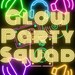Glow Party Squad PNG Instant Download - Perfect for Glow-in-the-dark ...