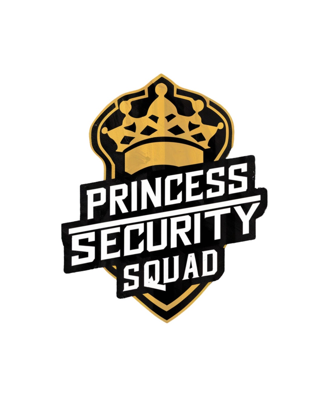 Princess Security Squad PNG, Funny Birthday, Girl Brother Protection ...