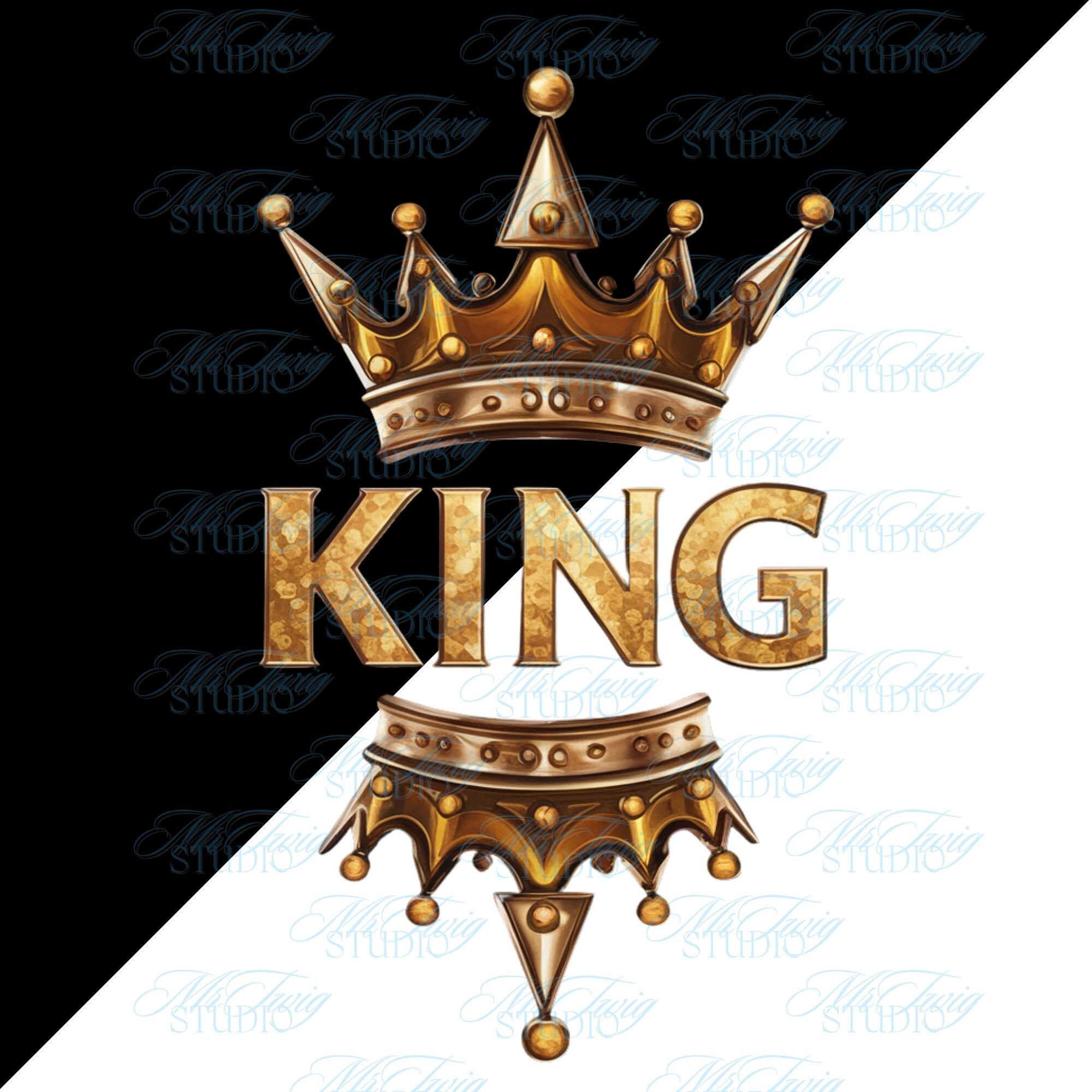 Birthday King Crown PNG: Party Graphics Clipart (digital Download) - Etsy