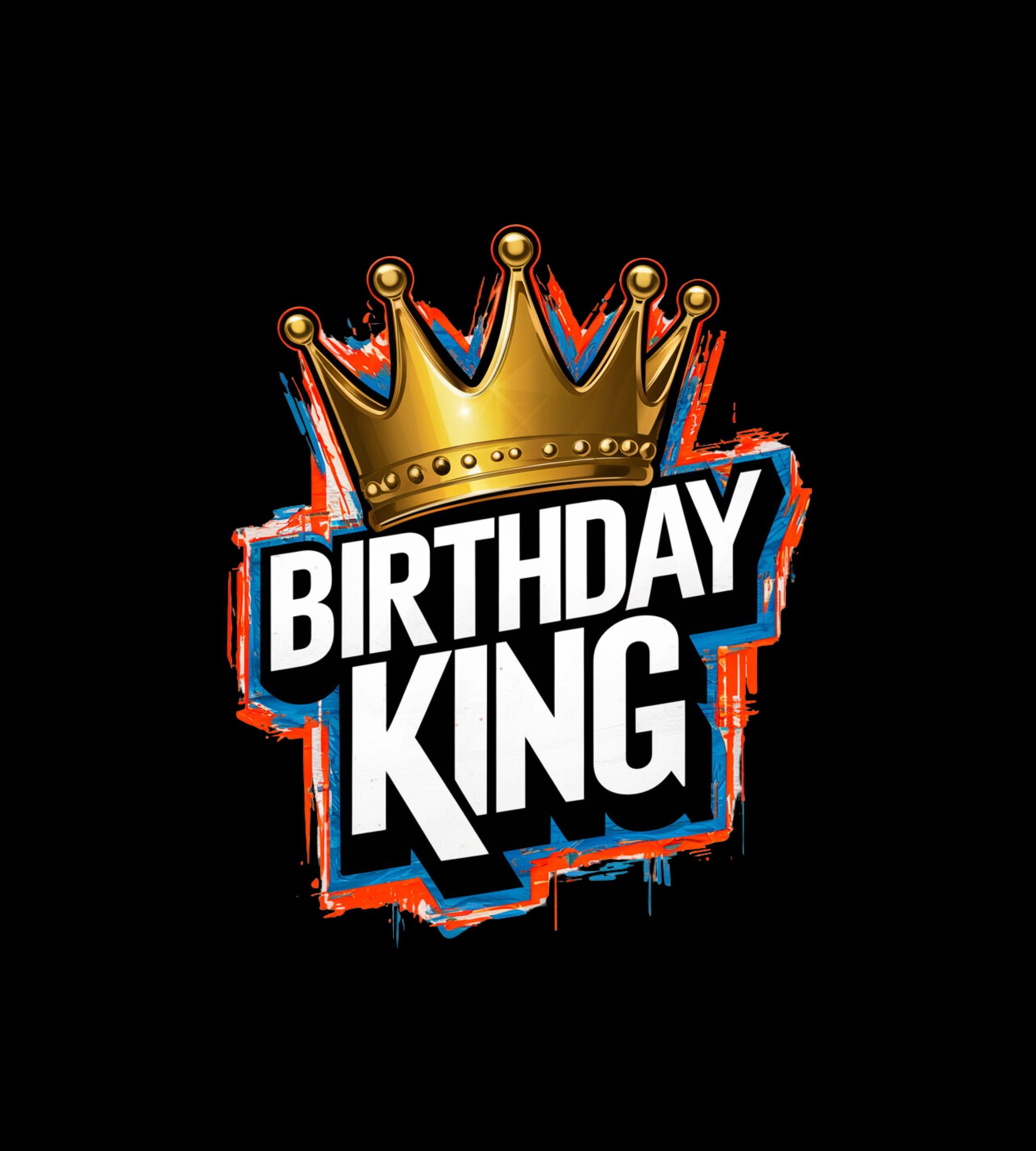 Birthday King Png, Birthday Png, Birhday Party PNG Instant Download ...