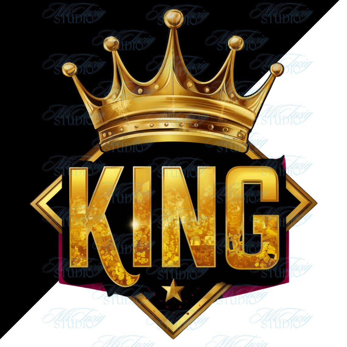 Birthday King Crown PNG: Party Graphics Clipart (digital Download) - Etsy