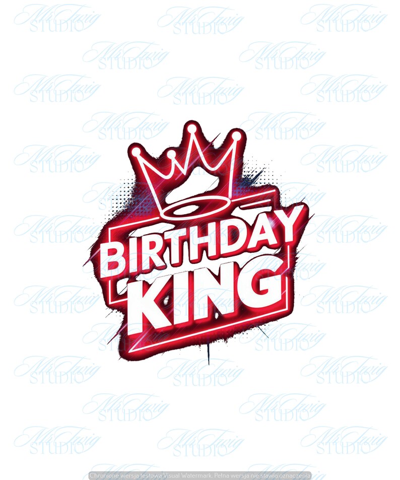 Birthday King Png, Birthday Png, Birhday Party PNG Instant Download ...