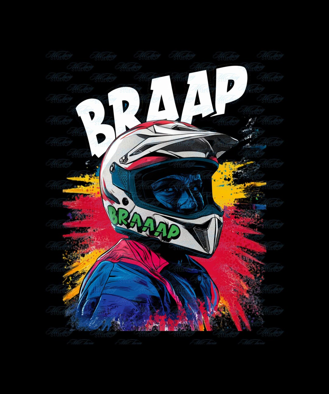 Braap Ride PNG - Motorcycle Dirt Bike Motocross Rider Graphic, Instant ...
