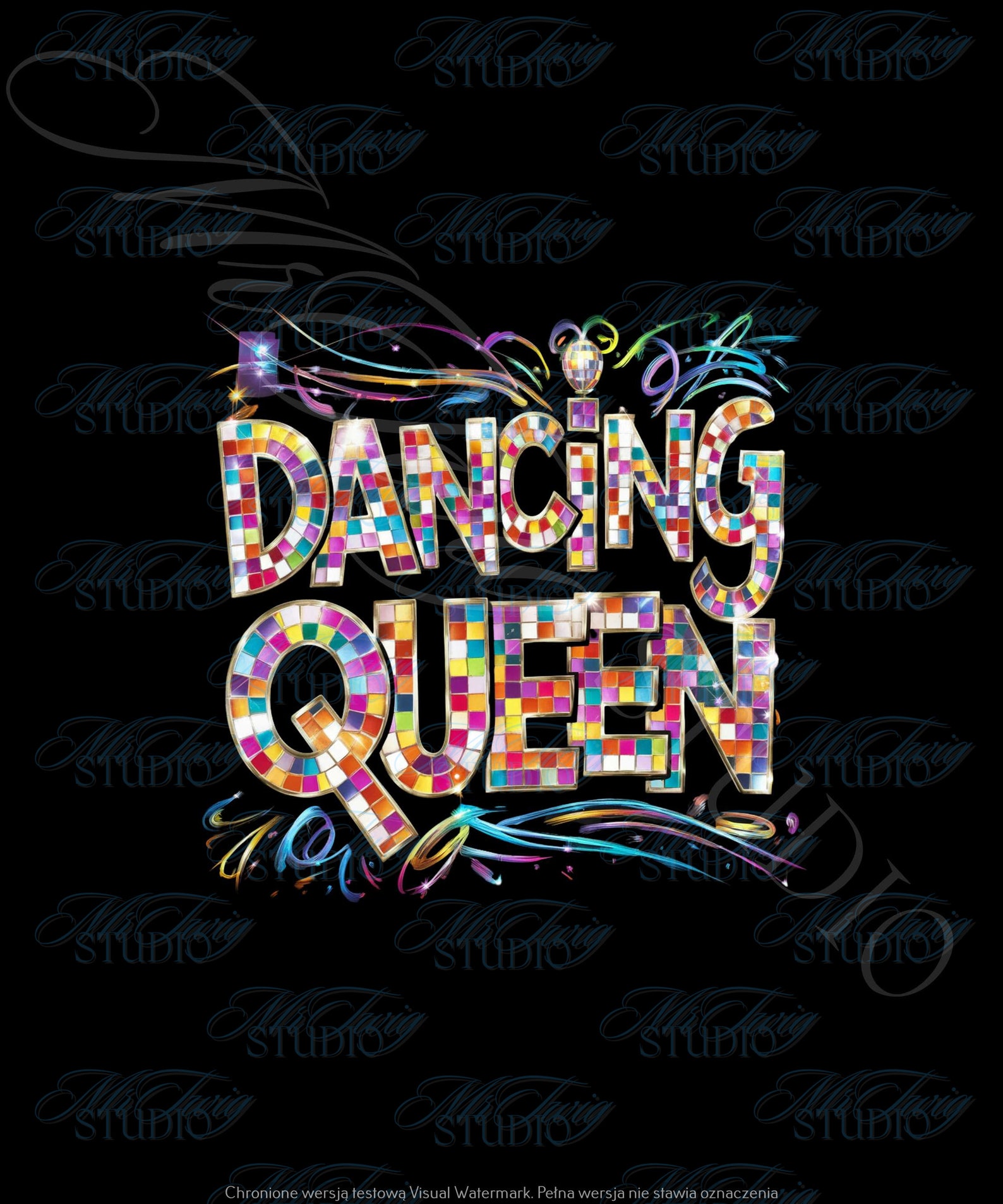 Dancing Queen Png, Dope Party Png, Disco Queen, Birthday, Retro ...