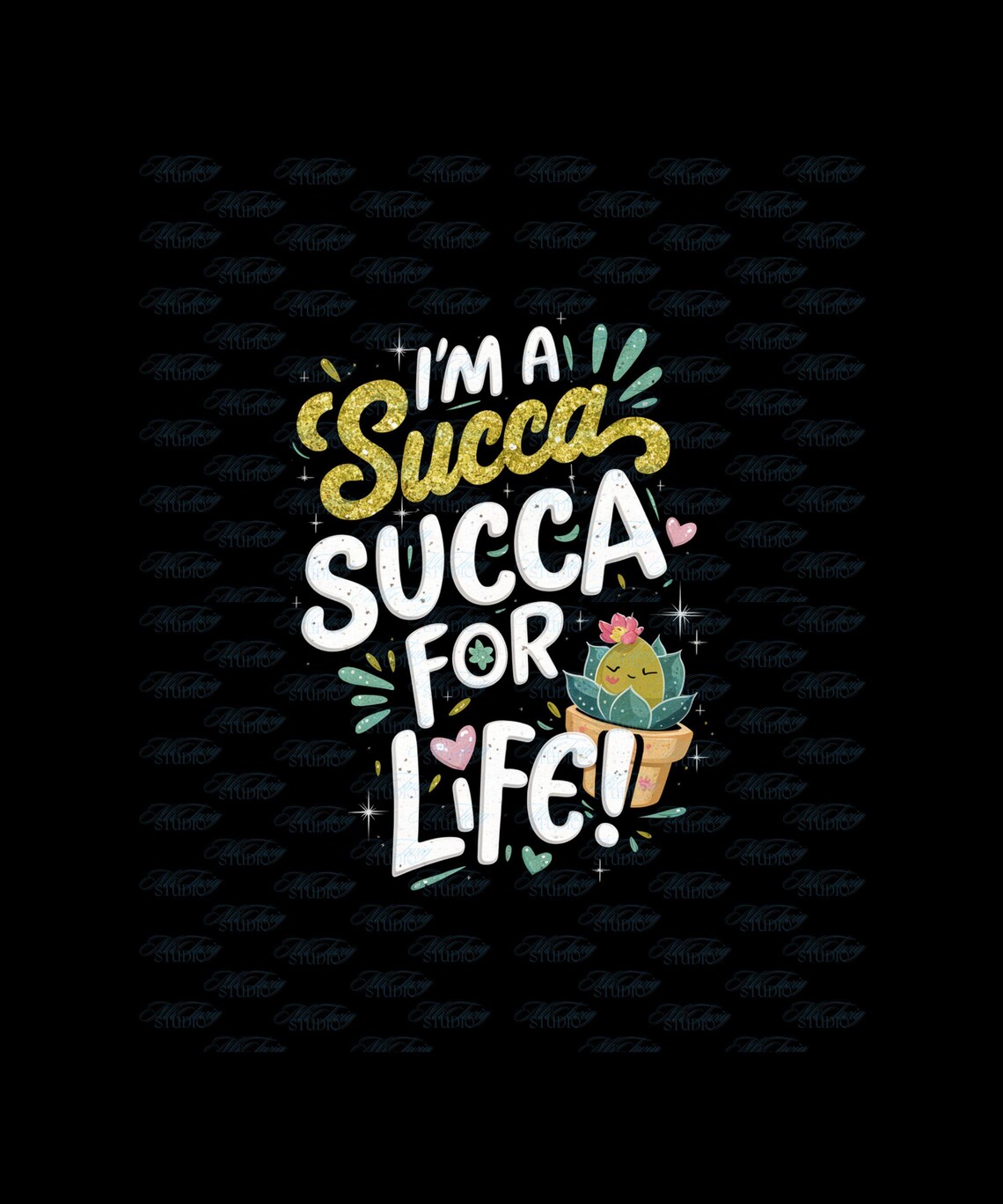 Succa for Life PNG: Plant Mama Cactus Sublimation Design (digital ...