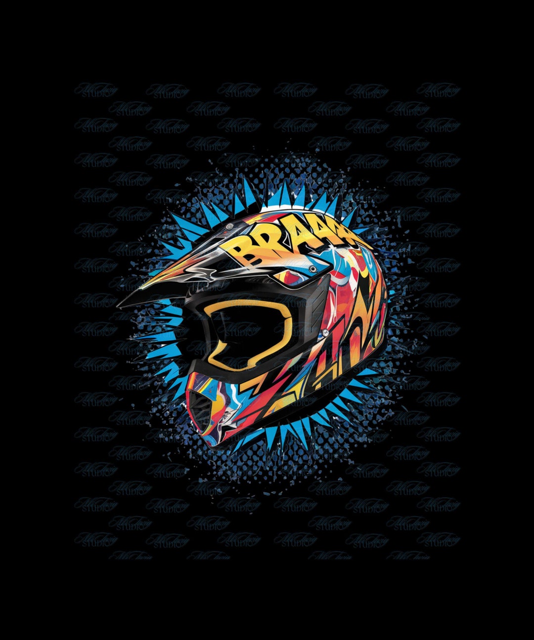 Braap Ride PNG - Motorcycle Dirt Bike Motocross Helmet Graphic, Instant ...