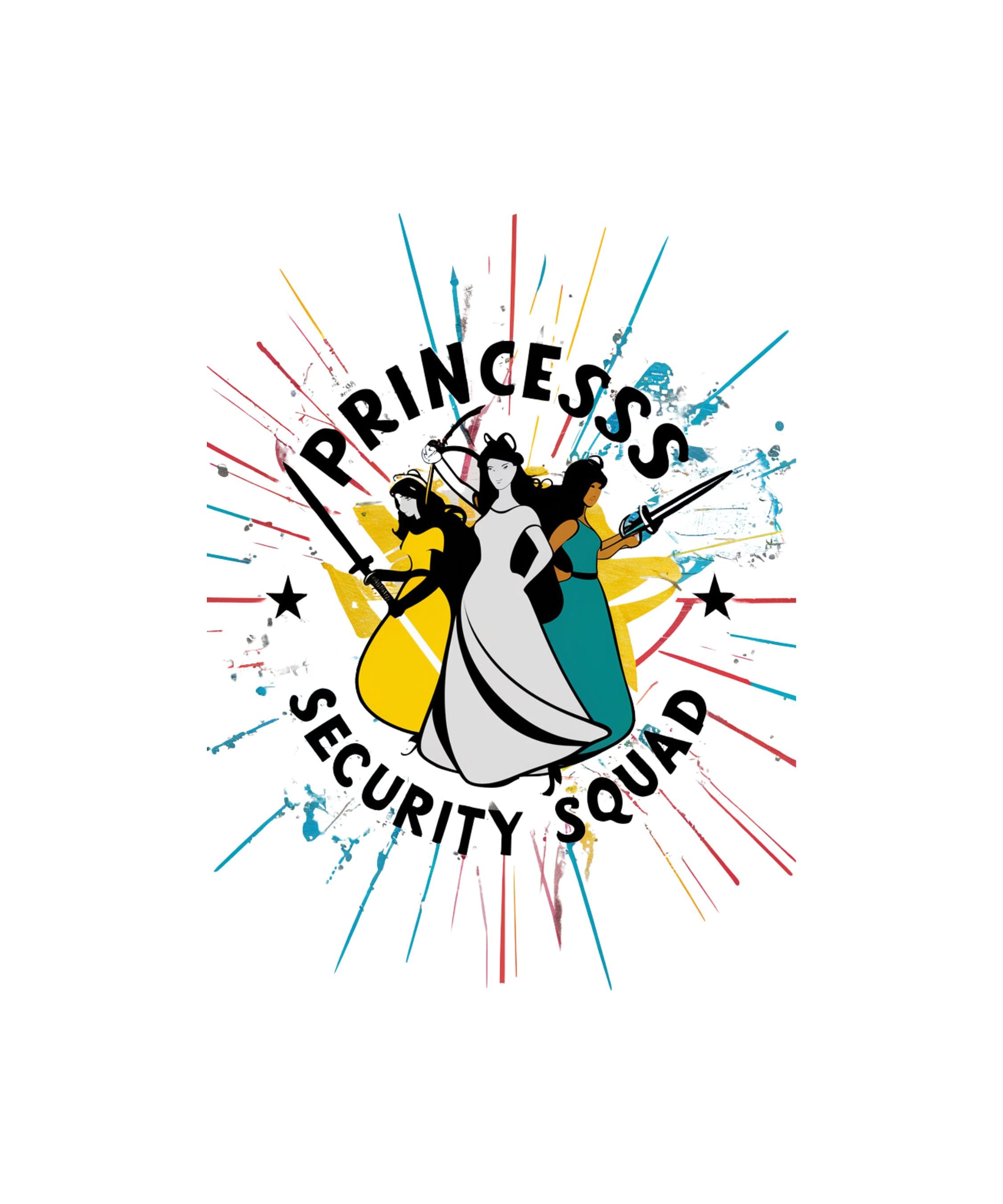 Princess Security Squad PNG Funny Birthday Girl Brother Protection ...