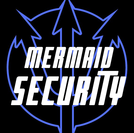 Mermaid Security PNG Instant Download Sublimation Graphic - Etsy