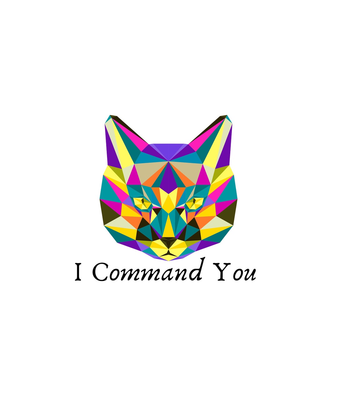 Cat Png, I Command You, Cat Lover Png, Cat Mom Png, Cat Png, Funny Cat ...