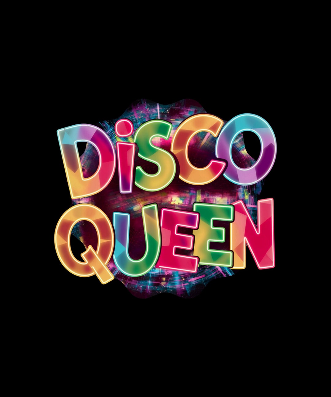 Retro Disco Queen PNG: Birthday Party Graphic (digital Download) - Etsy