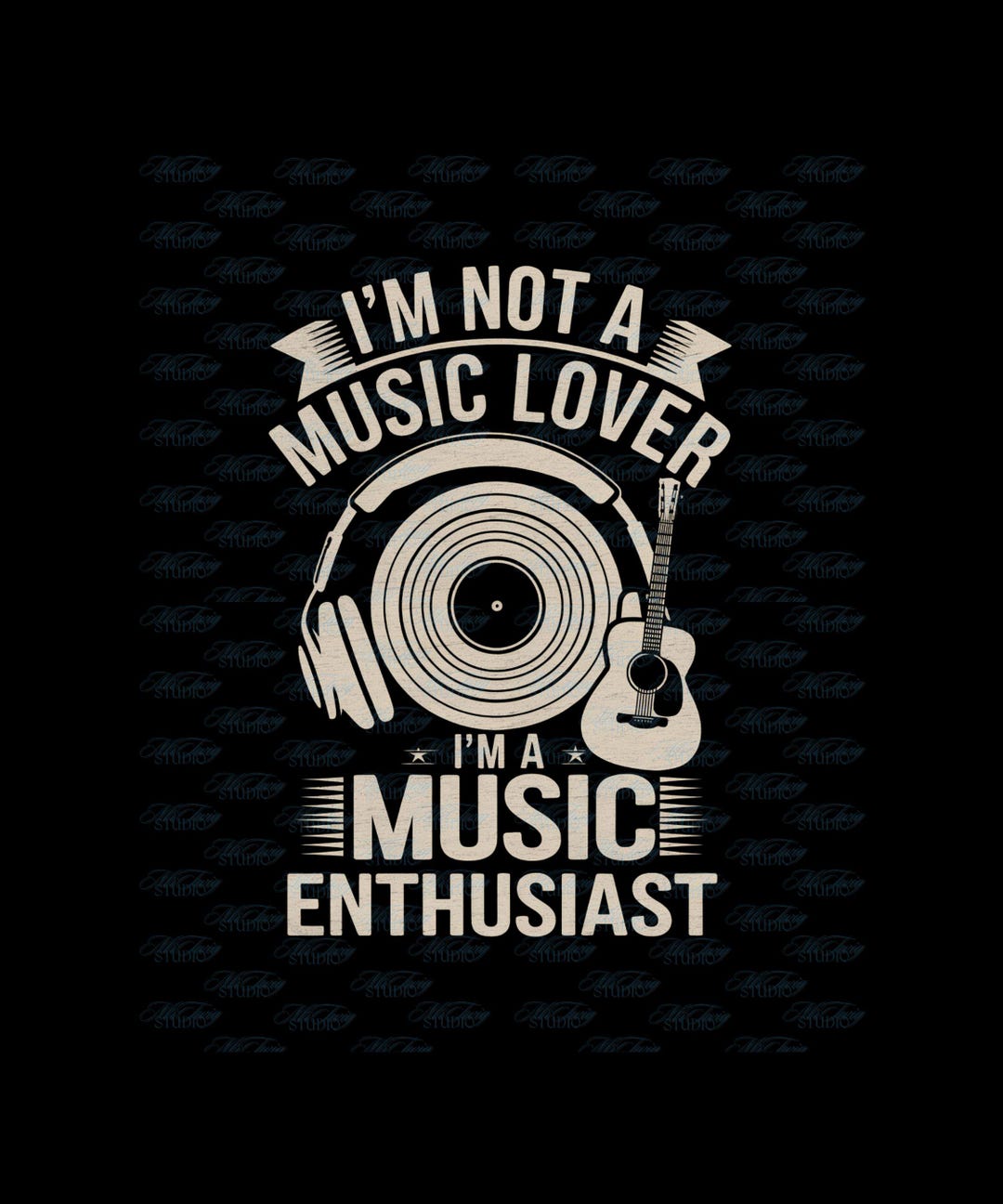 Music Lover PNG: Sublimation T-shirt Design (digital Download) - Etsy