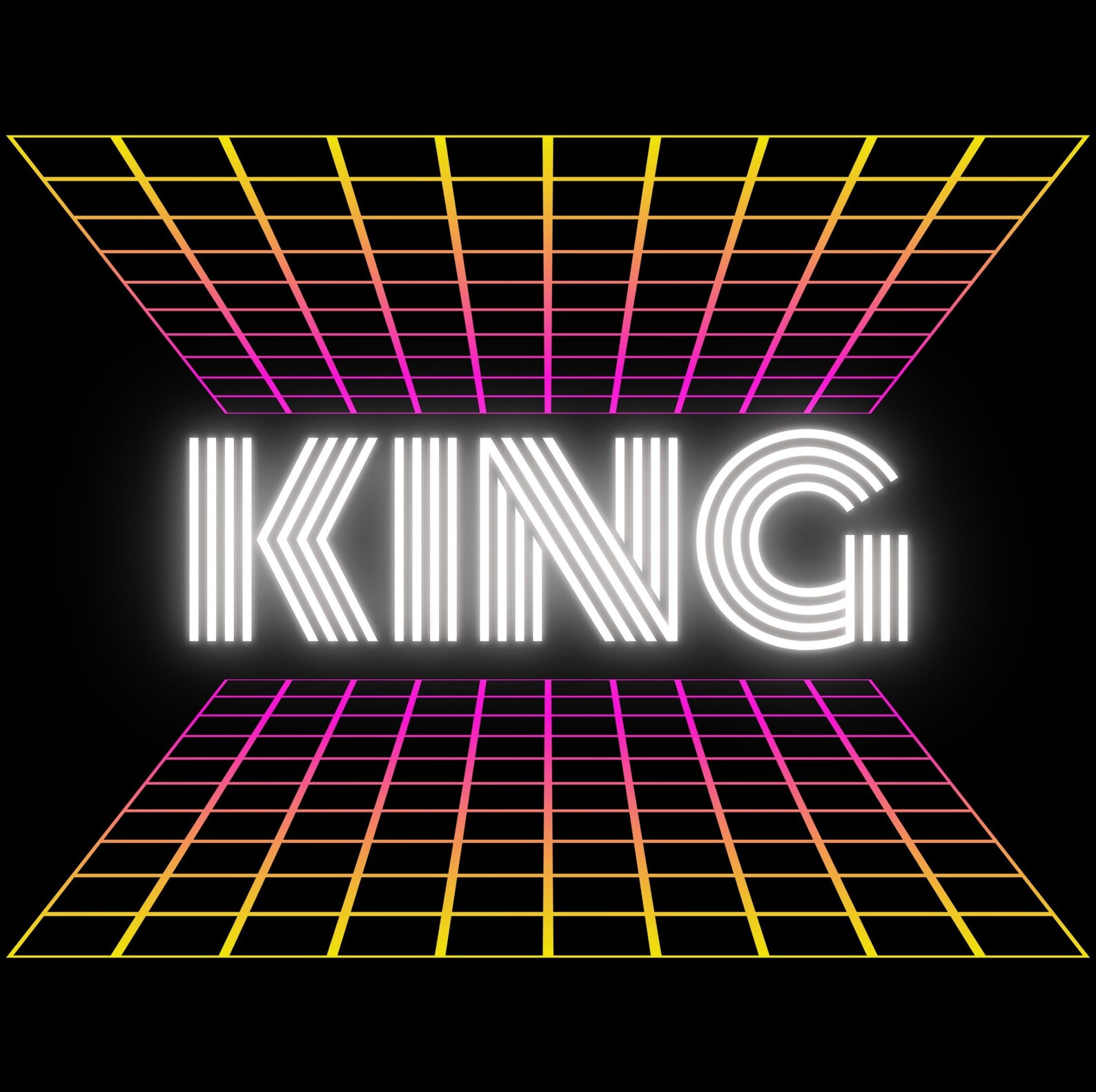 King Glow Png, Dope Png, King 80s Styl PNG, Birhday Party PNG 80s Png ...