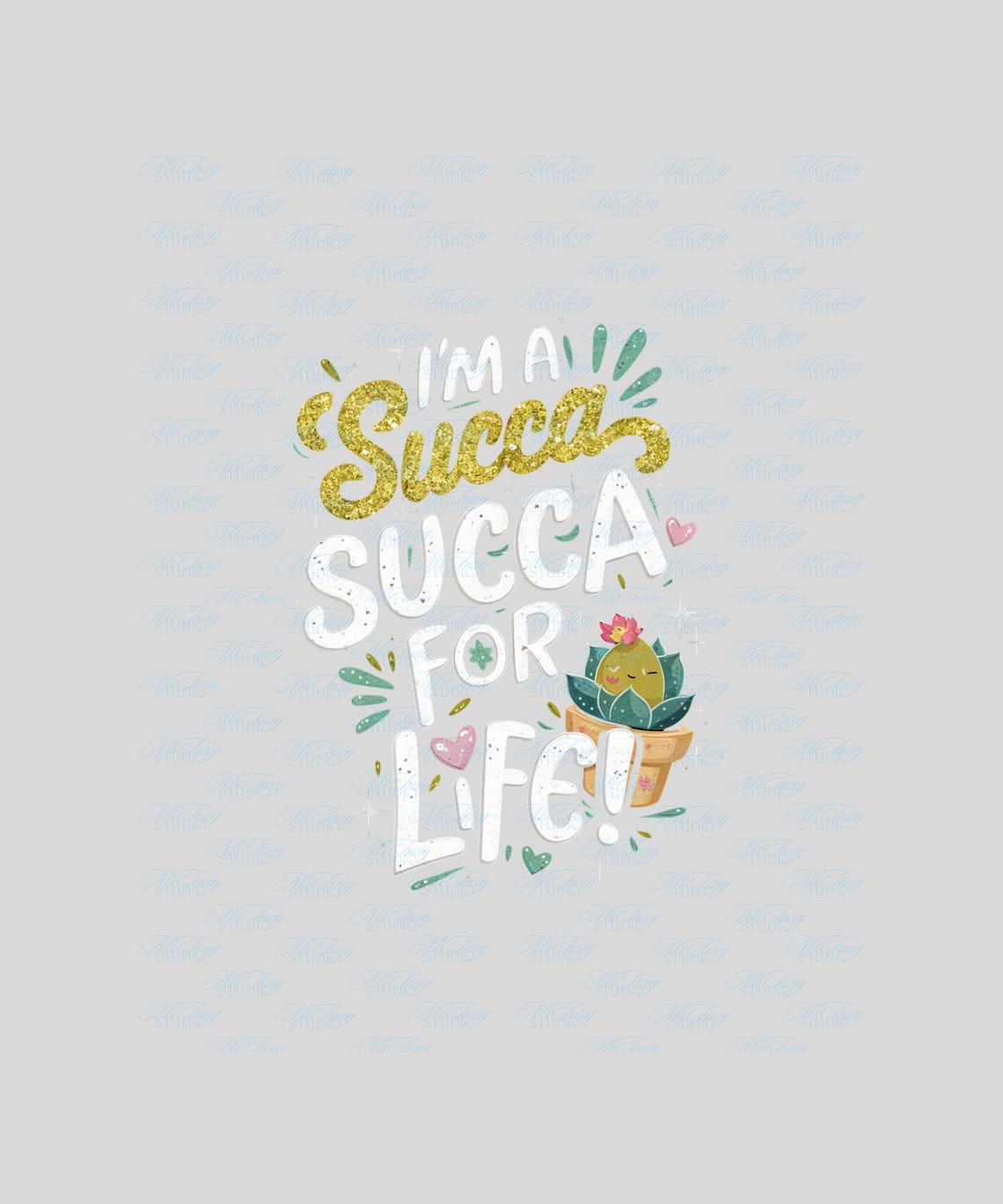 Succa for Life PNG: Plant Mama Cactus Sublimation Design (digital ...