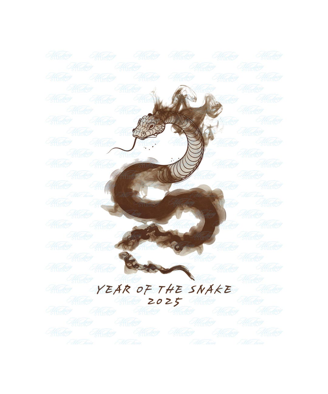 Year of the Snake Png | Happy Chinese New Year 2025 Design | Lunar New ...