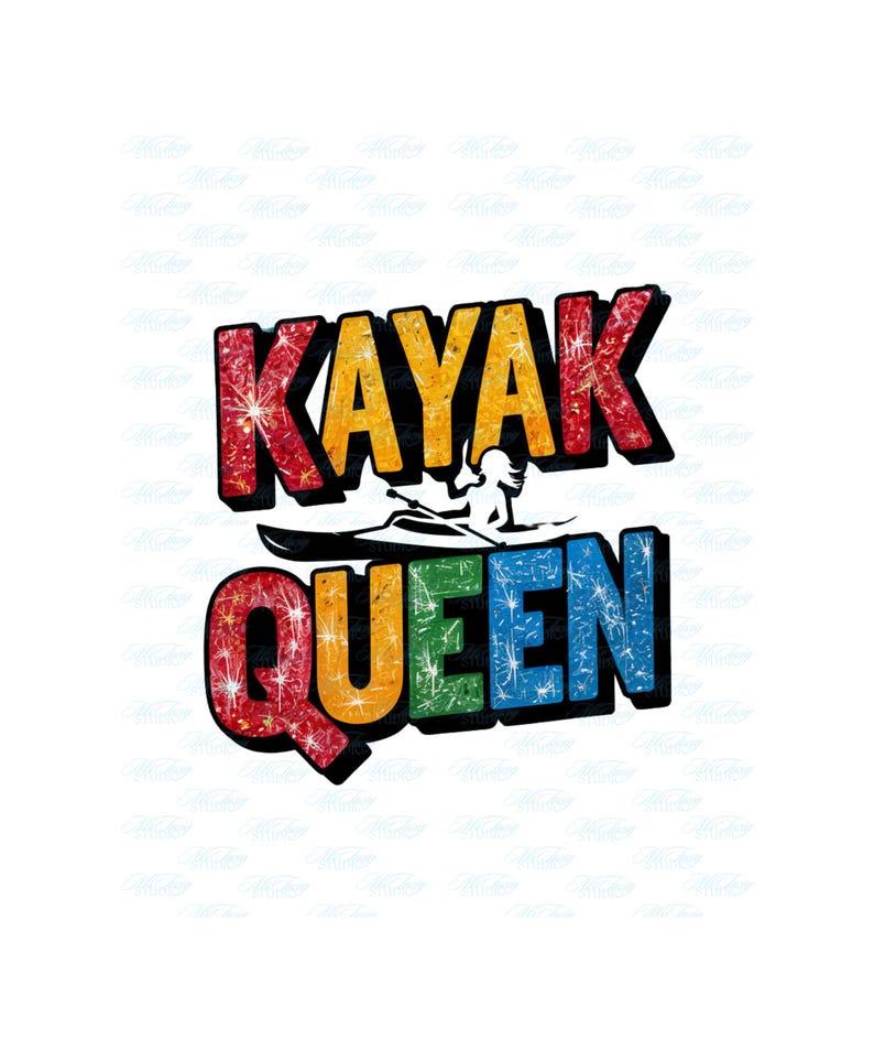 Kayak Queen PNG | Kayak Life Sublimation Design Download | Western ...