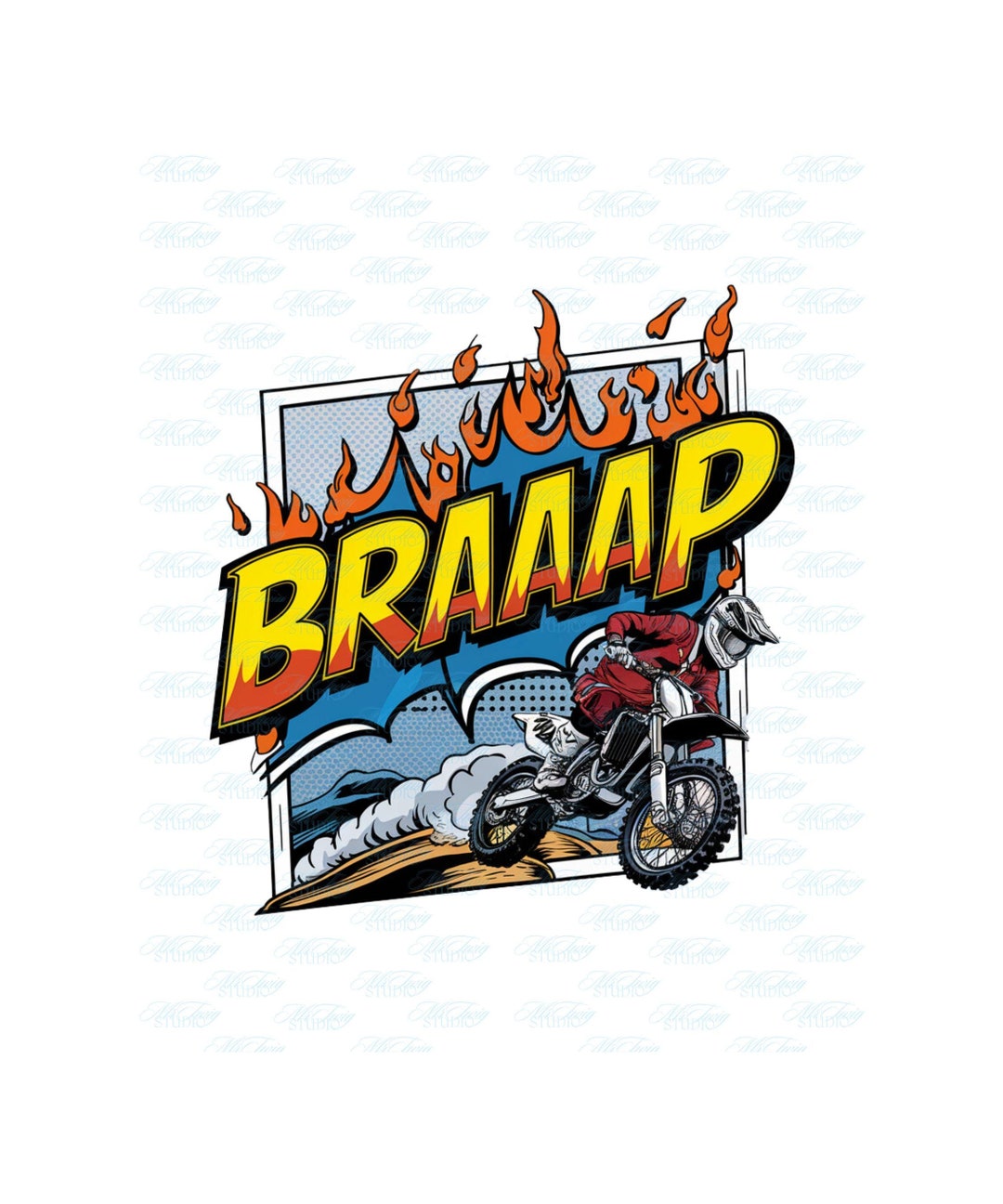 Braap Ride PNG: Motocross Dirt Bike Graphic (instant Download) - Etsy