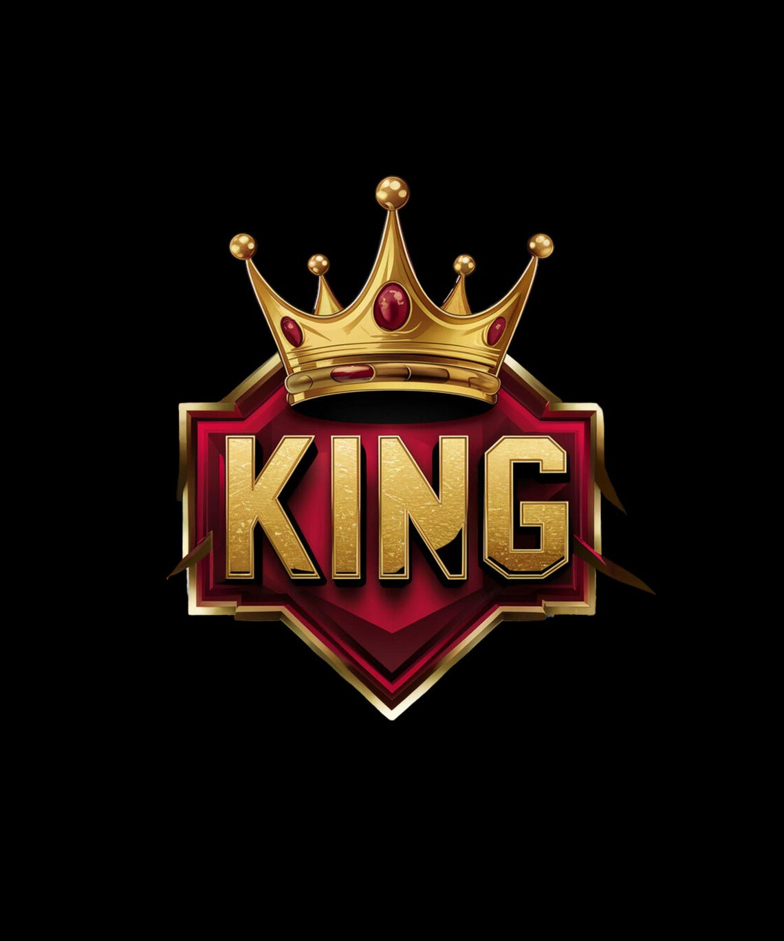 King With Crown PNG: Birthday Party Graphic (digital Download) - Etsy