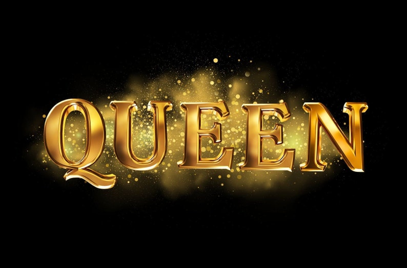 Queen Gold Png, Birthday Queen With Crown, Dope , Afro, Instant ...