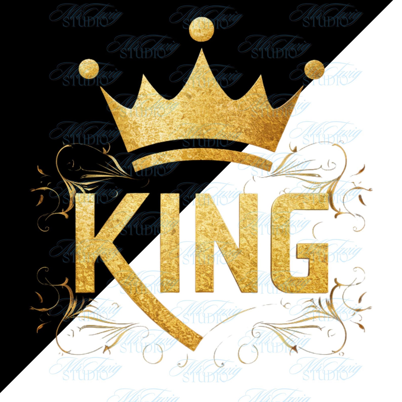 Birthday King Crown PNG: Party Graphics Clipart (digital Download) - Etsy