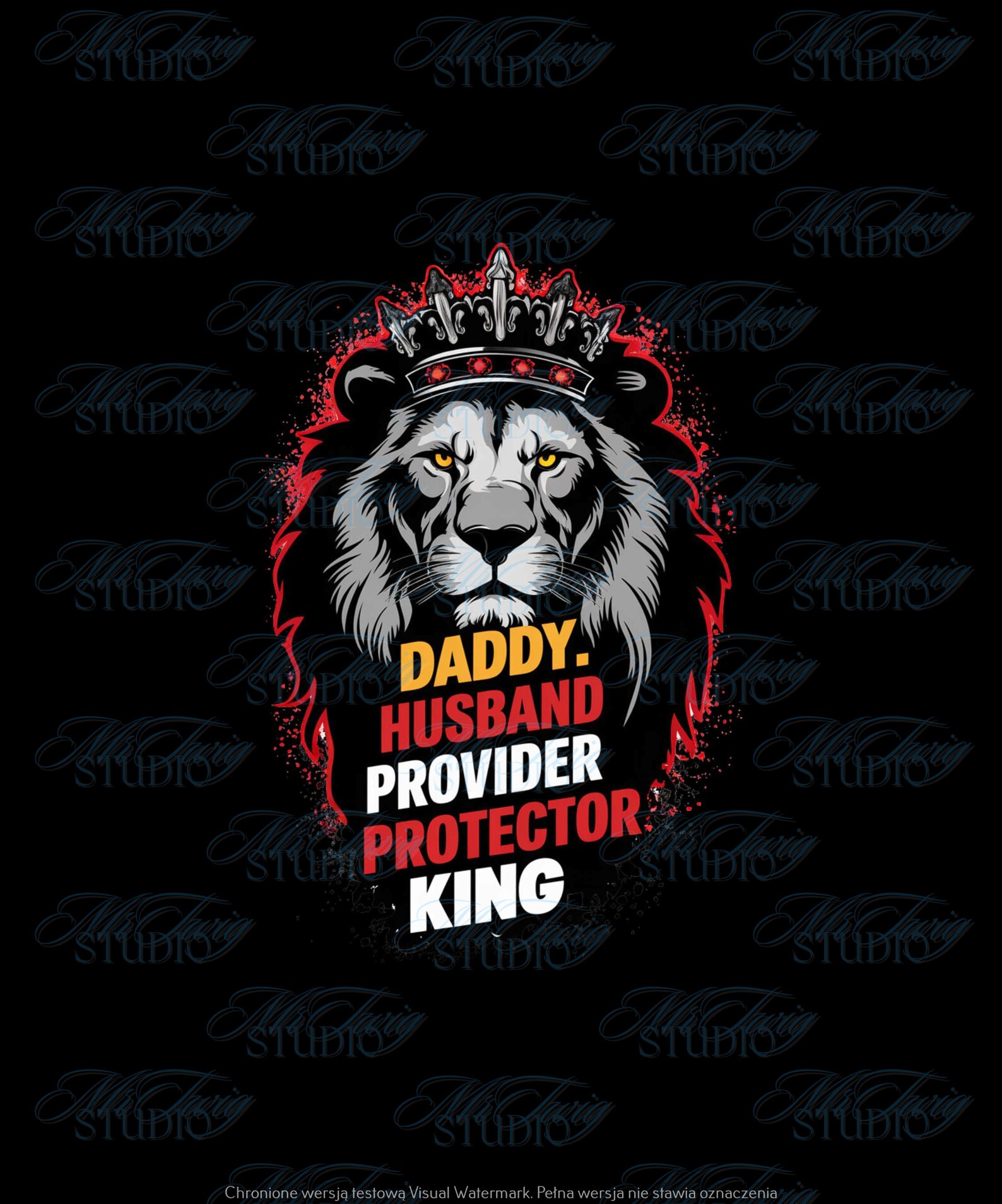 Father's Day Png, Daddy Husband Provider Protector King Png, Cool Dad ...