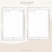 Digital Reading Journal Monthly Reading Tracker Hyperlinked Book ...