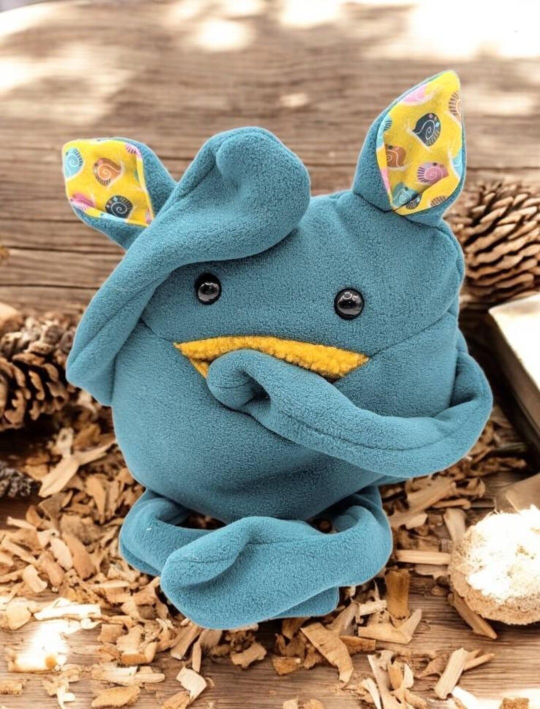 Theodore - Pocket Pal Monster - Handmade Stuffed Animal for Adults (and ...