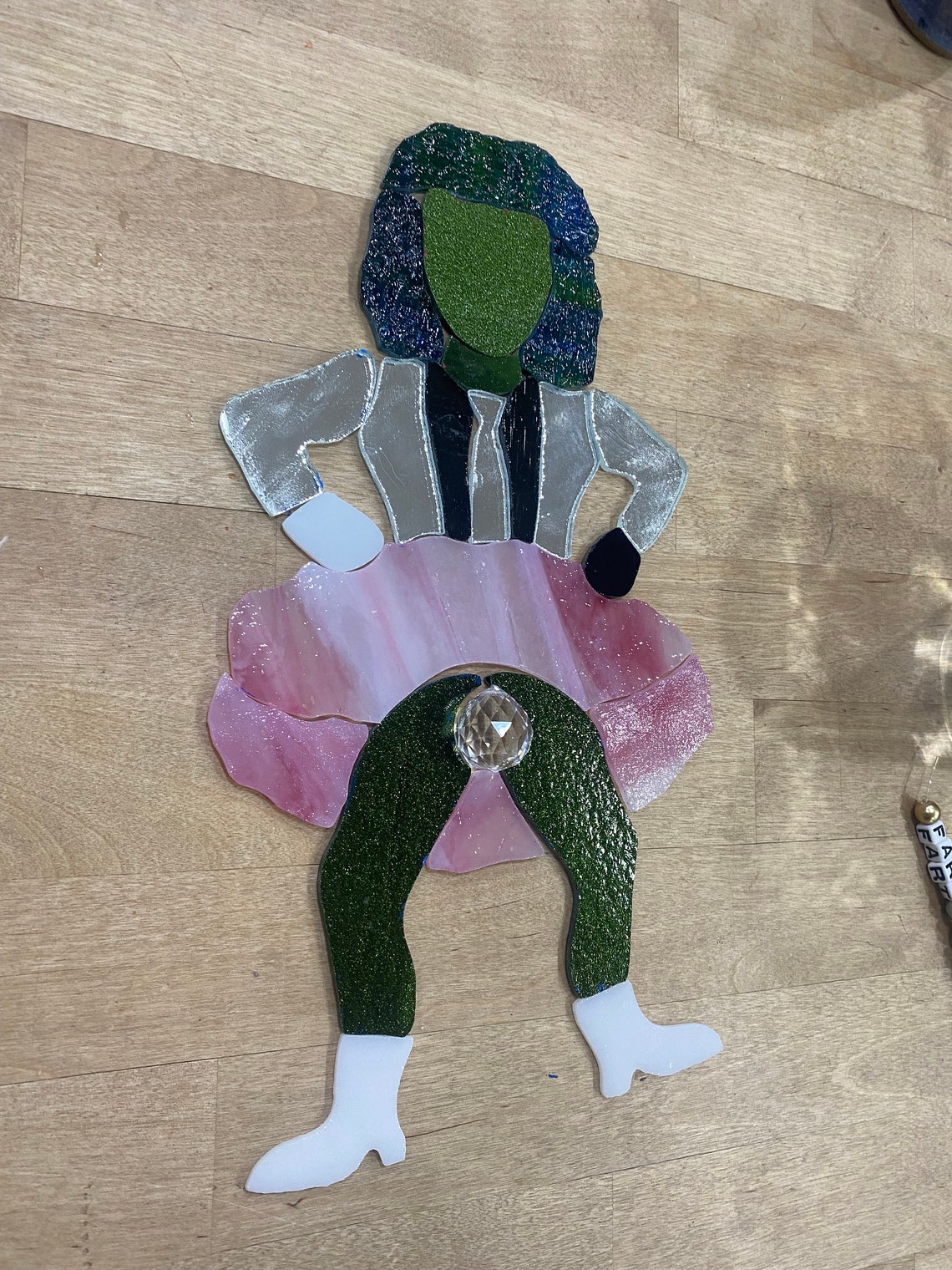 TEMPLATE Old Gregg Stained Glass TEMPLATE - Etsy