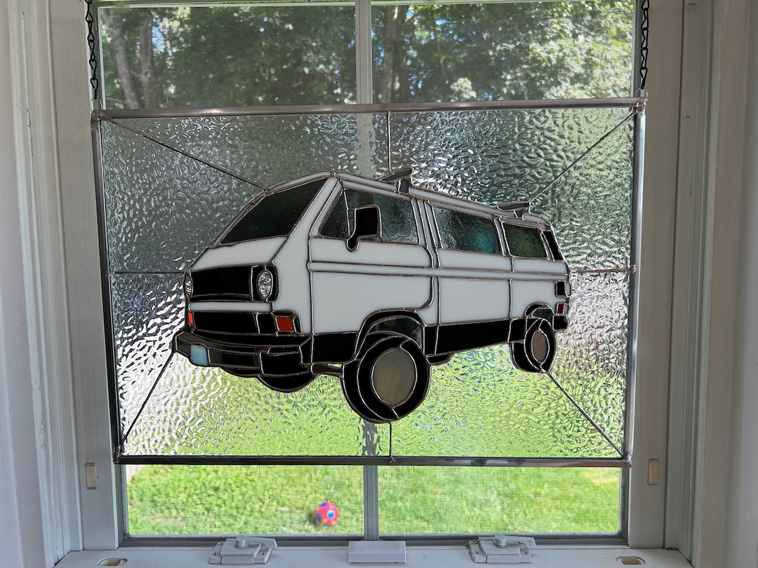 Custom Car Stained Glass Panel - Etsy